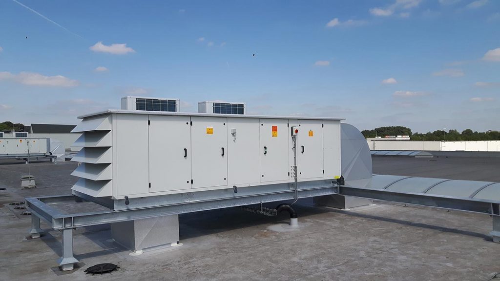 Projektbeispiele Lüftung - Schulte Industrieheizung